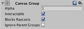 Unity Manual Canvas Group