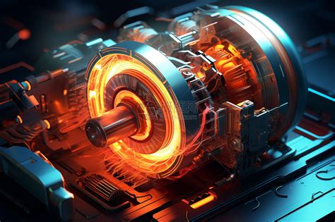 电机的内部运作图片素材 正版创意图片600857218 摄图网