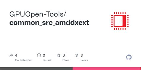 Github Gpuopen Tools Common Src Amddxext