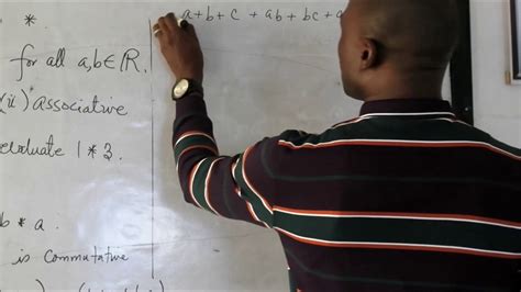 Binary Operations Commutativity Associativity Youtube
