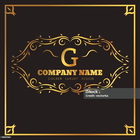 골든 로고 템플릿 우아한 붓글씨 Flourishes 모노 그램 G 편지의 상징 빈티지 장식 라인입니다 럭셔리 비즈니스 서명 레스토랑 패션 부티크 카페 호텔에 대 한 정체성
