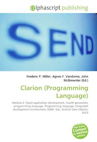 Clarion Programming Language Modula 2 Rapid Application Development