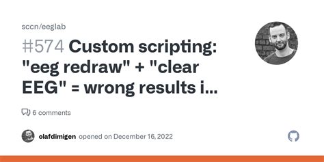 Custom Scripting Eeg Redraw Clear Eeg Wrong Results In Loop Local Global Update