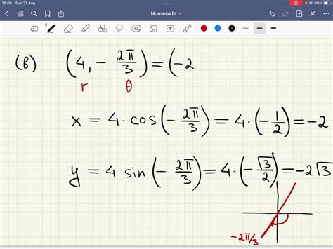 solved plot the point whose polar coordinates are given then find the