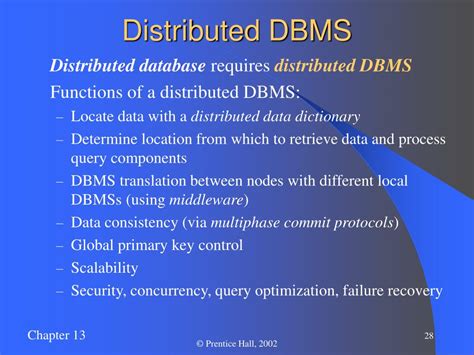 Ppt Chapter 13 Distributed Databases Powerpoint Presentation Free
