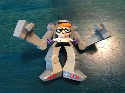 Dexters Laboratory Very Rare Robot Action Figure Toy Uk Dexters Lab