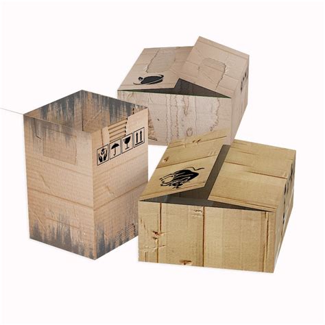 골판지 상자 세트 17 3d 모델 15 Max Free3d