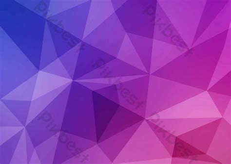 Lattice Gradient Purple Low Poly Polygonal Background Psd Free