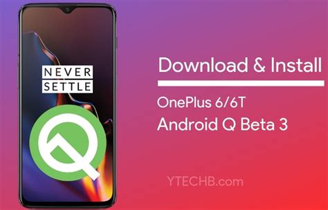 How To Download Install Android Q Beta On OnePlus T