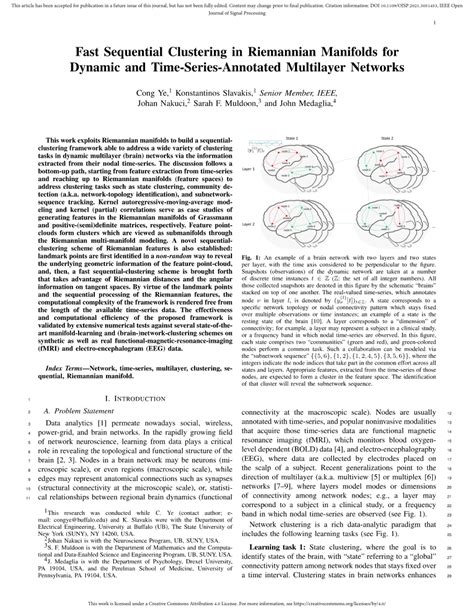 Pdf Fast Sequential Clustering In Riemannian Manifolds For Dynamic And Time Series Annotated