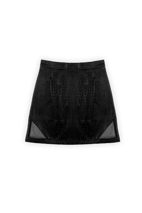 Malin Python Cut Out Skirt Christina Karin