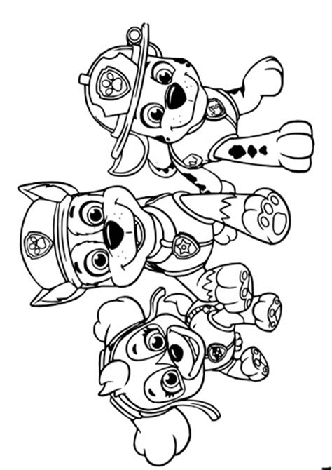 Imprimir Desenho Para Colorir Patrulha Canina Retoedu