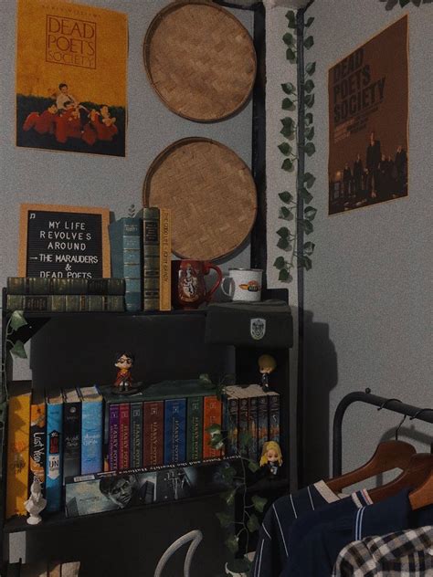 Maximalist Room With Harry Potter Books
