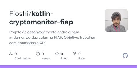 Github Fioshikotlin Cryptomonitor Fiap Projeto De Desenvolvimento