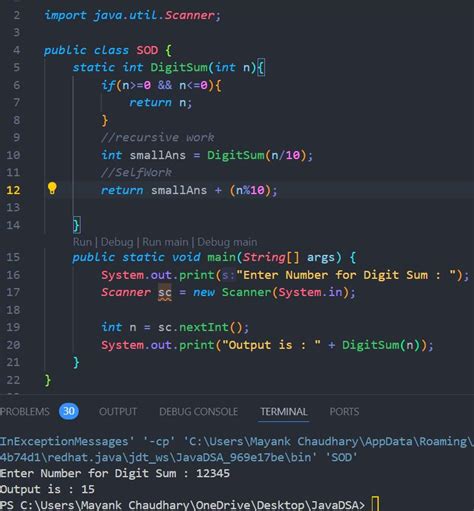 Digitsum Recursion Mayank Chaudhary