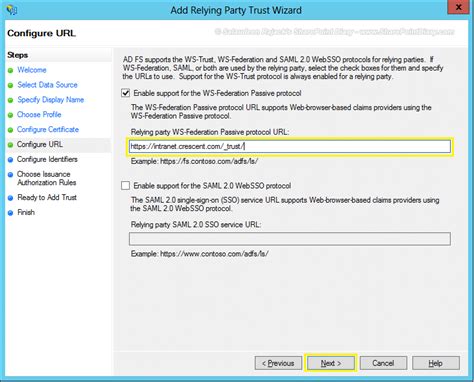 Installing And Configuring Adfs Integration With Sharepoint 2013 Step