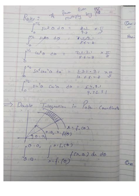 Solution Double Integration In Polar Coordinates Maths Studypool Solution Double Integration In Polar Coordinates Maths Studypool