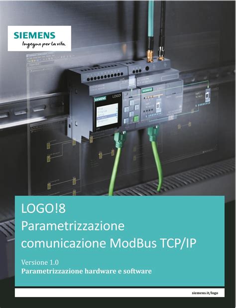 Lettura Blocchetto Bit Field 16 Bit Con Logo 8 Modbus Tcpip Logo