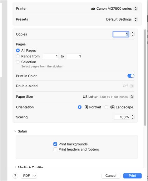How Do I Adjust My Printers Default Prin Apple Community