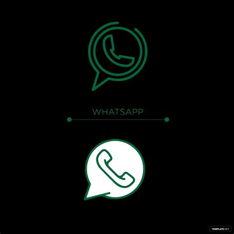 Modern Whatsapp Icon Vector In Illustrator Svg  Eps Png