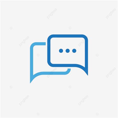 Chat Illustration Vector Art PNG, Chat Icon Vector Template Illustration, Discussion, Icon ...