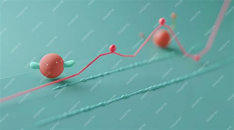 순수한 색 배경에 분리 된 다른 데이터 포인트를 나타내는 점토 블록의 더미를 가진 바 차트의 3d 렌더링 아이콘 클레이 스타일 3d 비즈니스 아이콘 프리미엄 Ai 생성 이미지