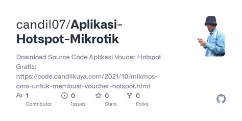 GitHub Candil Aplikasi Hotspot Mikrotik Download Source Code Aplikasi Voucer Hotspot Gratis