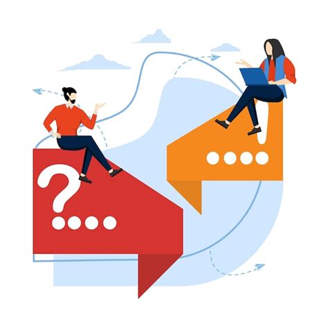 Premium Vector Resolution Or Suggestion Concept Business People