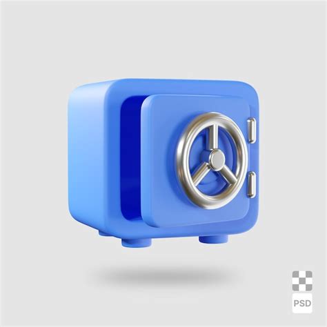 Premium Psd Vault 3d Image