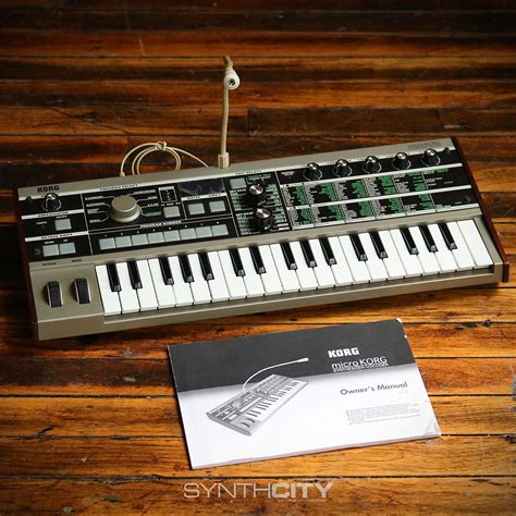 MATRIXSYNTH Korg MicroKORG 37 Key Synthesizer Vocoder W Original Box