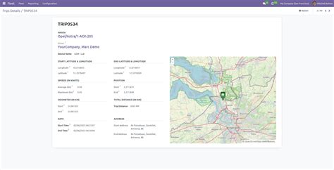 Odoo Fleet Traccar Tracking Vehicle Tracking Management