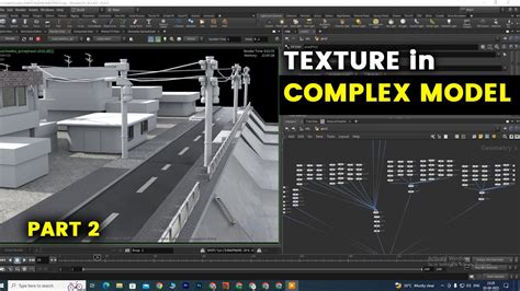 Part 2 🔥 Texturing In Complex Model In Houdini For Beginners 👍 Hindi Tutorial Vfxmentor