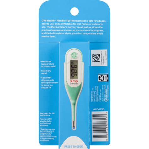 CVS Health Flexible Tip Digital Thermometer Pick Up In Store TODAY At CVS