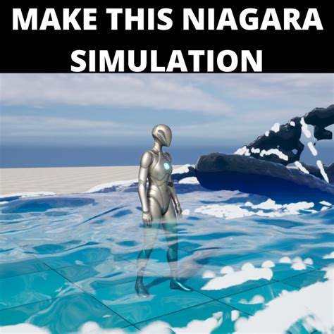 how to create this niagara fluid simulation in unreal engine 5