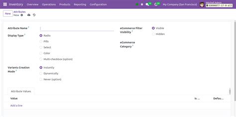 Product Variants Attributes In Odoo 17 Inventory Odoo 17 Community Book