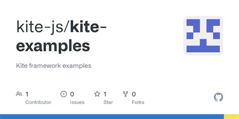 GitHub Kite Js Kite Examples Kite Framework Examples