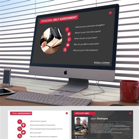 Create A Non Boring Slidedeck For A CPA Firm PowerPoint Template Contest