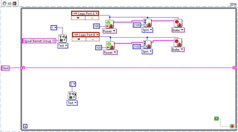 Displaying Angle Of Rotation Of The Motors In The Nxt Screen Ni Community