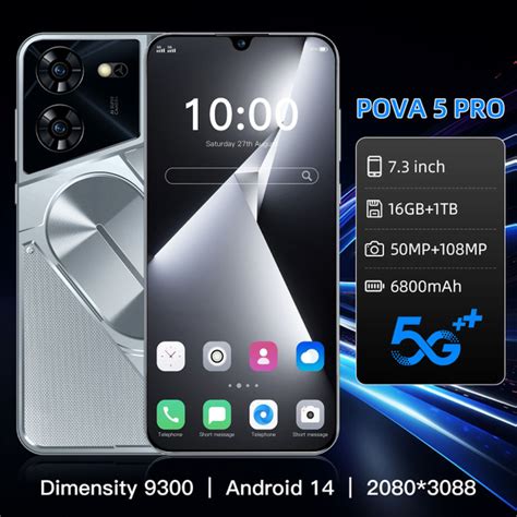 Смартфон защищенный игровой смартфон Pova 5 Pro - купить по выгодной ...