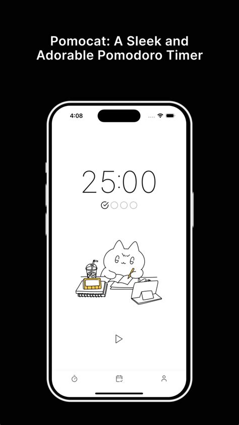 Pomocat Adorable Focus Timer For Iphone Download