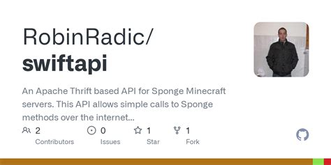 github robinradic swiftapi an apache thrift based api for sponge