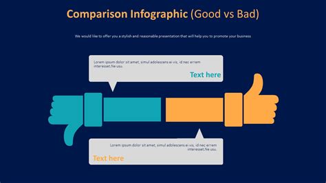 Comparison Infographic Diagram Good Vs Bad