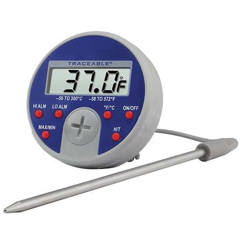 Traceable® Deluxe Remote Probe Digital Thermometer With Calibration Cole Parmer