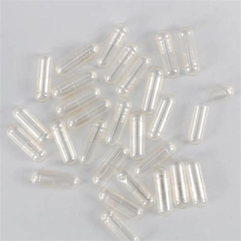 Buy Vegetarian Hpmc Cmc Capsules Clear Shells From SINOPEK PACKING MATERIALS CO LTD China