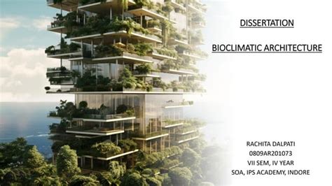 Bioclimatic Architecture Presentation Pdf