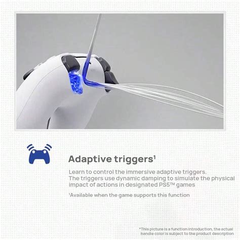 Sony 1pc Sony Ps5 Dualsense Wireless Gaming Controller Adaptive