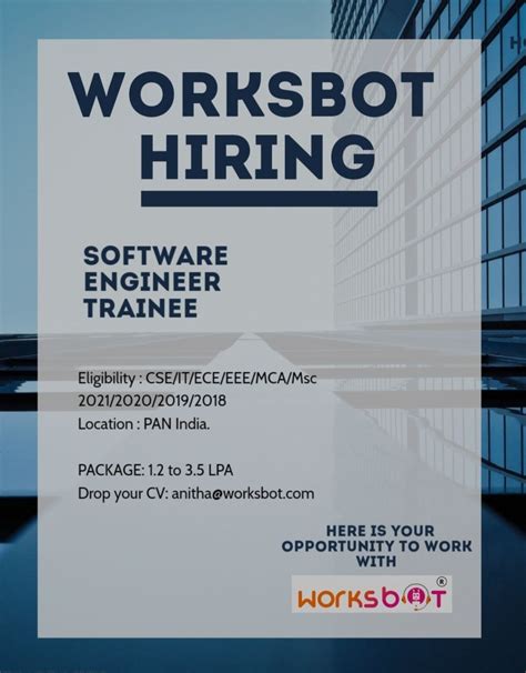 Anitha M On Linkedin Hiring Software Engineer Trainee Package 12 To 35 32 Comments