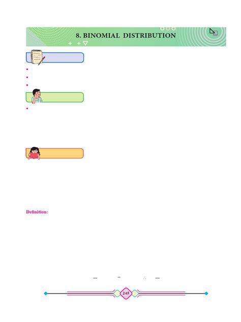 binomial distribution pdf variance multiple choice