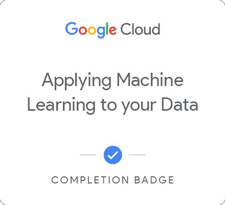 Online Course Applying Machine Learning To Your Data With Google Cloud From Google Class Central