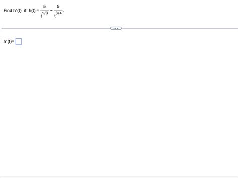 Solved Find H T If H T T1 35t3 45 H T Chegg Com
